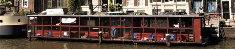 The Catboat - De Poezenboot in Amsterdam - thingstodoinamsterdam.com